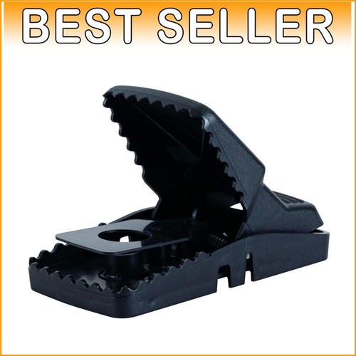 Modern 8 Count Rat Snap Trap Set - Interlocking Teeth for Escape ...