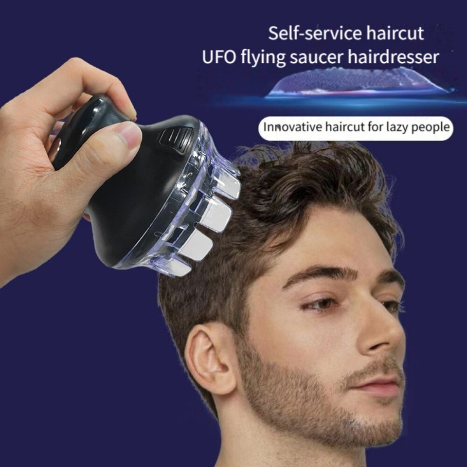 Self-Service Haircut Round Head Hair Trimmer for Men Hair Clipper | eBay