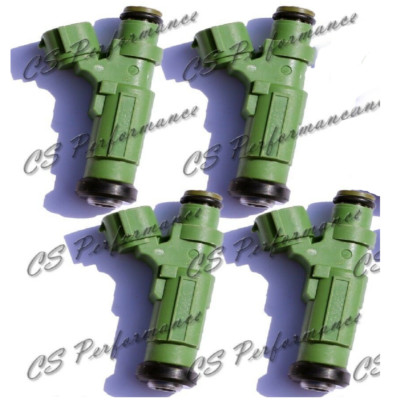 OEM Jecs Fuel Injectors (4) Set HDB250 for 04-07 Mitsubishi Lancer 2.0 ...