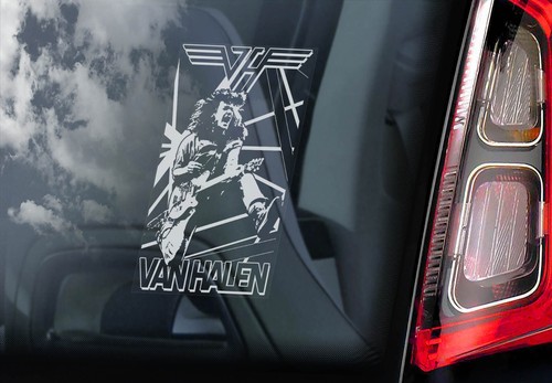 Van Halen Voiture Autocollant Vitre - Musique Rock Signe PC Decal ...
