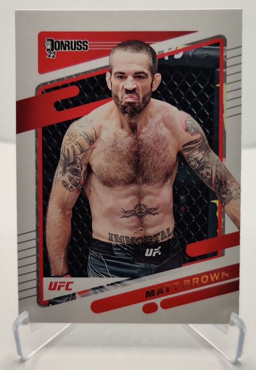 2022 Donruss UFC Base #149 Matt Brown MMA trading card | eBay