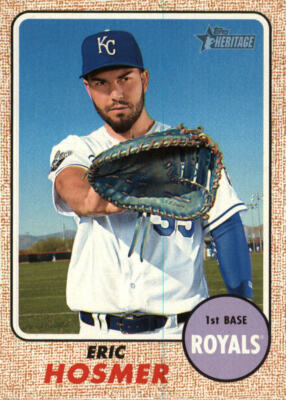 2017 Topps Heritage #409A Eric Hosmer SP BX 5M | eBay