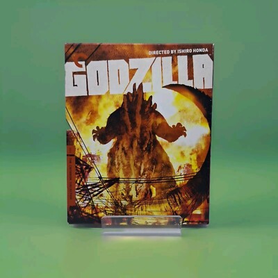 Godzilla (1954) Blu-Ray Criterion Collection +Booklet & Slipcase Popup ...