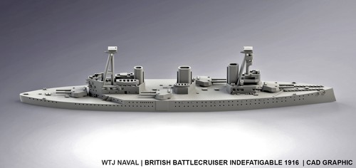 Indefatigable 1916 - UK Royal Navy - Pre Dreadnought Era - Wargaming ...
