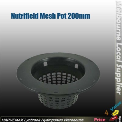 Nutrifield Mesh Pot 200mm Fits Nutrifield Pro Pot 15L or Feed Ring For ...