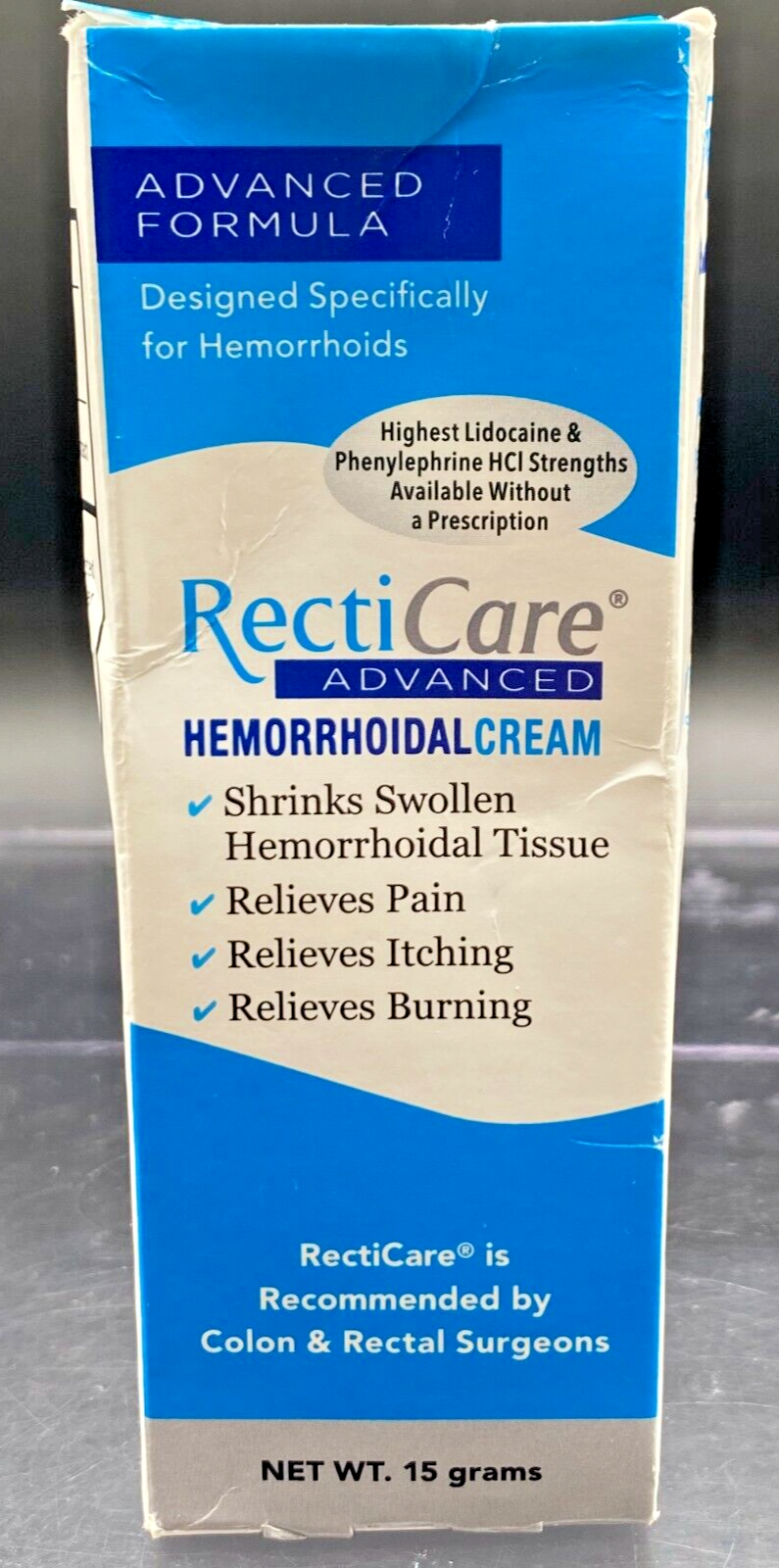 (1 Ct.) Recticare Advanced Hemorrhoidal Cream - 15 Grams - EXP 12/25 | eBay