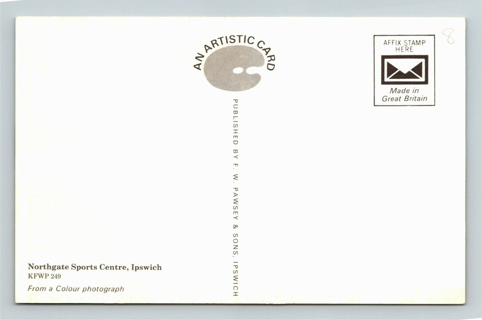Ipswich UK-United Kingdom Northgate Sports Center Running Track Vintage ...
