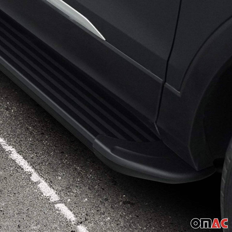 2016-2024 Fiat 500X Running Boards Side Steps Black | eBay