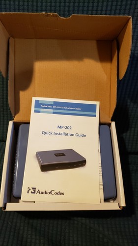 Audiocodes MP202B/2S/SIP Mediapack 202 Analog Telephone Adapter | eBay