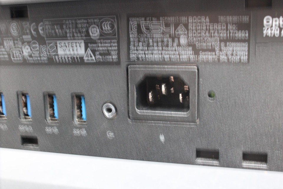 Dell OptiPlex 7470 AIO (all-in-one) Used 24" (i5-9500 CPU @ 3.00GHz-8GB ...