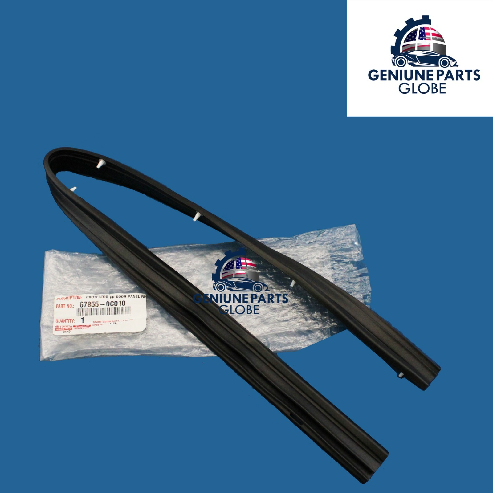 GENUINE TOYOTA 07-21 TUNDRA| 08-21 SEQUOIA PASSENGER DOOR PANEL SEAL ...