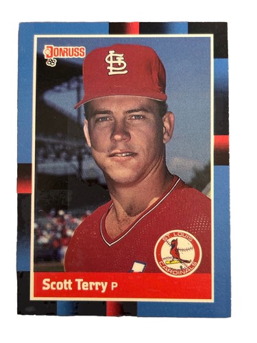 Excellent: Vintage 1988 Donruss Scott Terry St. Louis Cardinals Trading ...