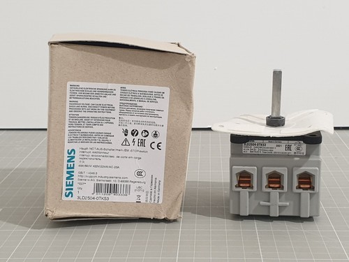 Siemens 3LD2504--0TK53 Haupt-/Not-Aus-Schalter, 63A, 3-polig | eBay.de