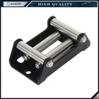 4-1/4" Winch Roller Fairlead Super Heavy Duty 4 Way Roller Cable Guide ...