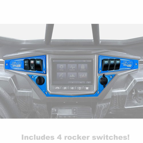 Ride Command Billet Dash Panel Switch Combo RZR XP 1000 Turbo S 900 ...