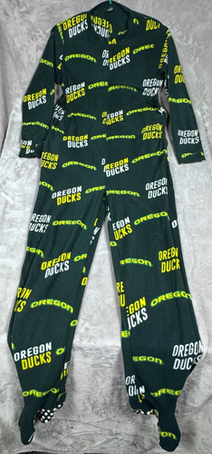 OREGON DUCKS One Piece Pajamas with feet Concepts Sports Medium One ...