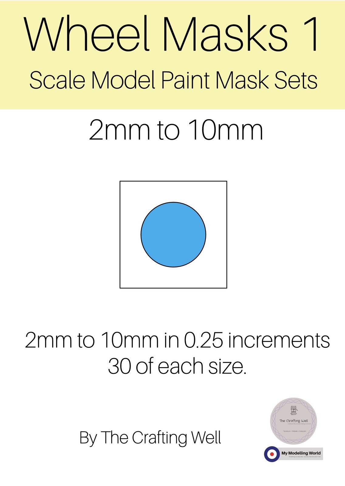 Scale Model Paint Masks For Painting Wheels. Scale Model Wheel Masks ...