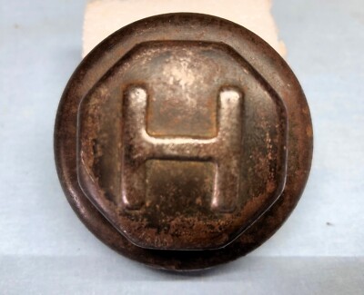 HUPMOBILE GREASE CAP HUBCAP DUST CAP SCREW ON HUB CAP VINTAGE ORIGINAL ...