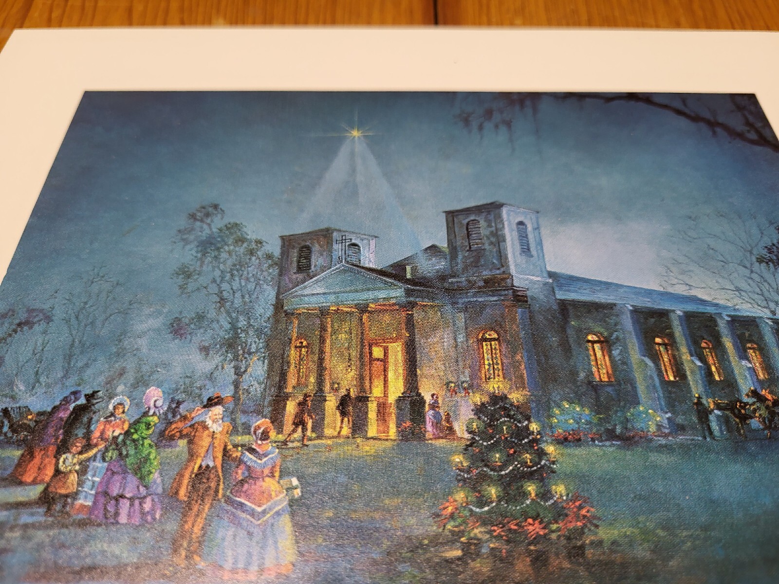 Robert Rucker Donaldsonville Catholic Christmas print S/N | eBay
