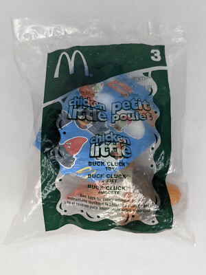 2005 McDonald's Disney Chicken Little Happy Meal Buck Cluck Toy #3 NEW ...