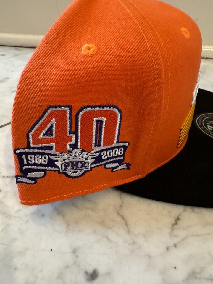 Phoenix Suns NBA Mitchell And Ness Dynasty Fitted Hat Cap Size 7 1/4 | eBay