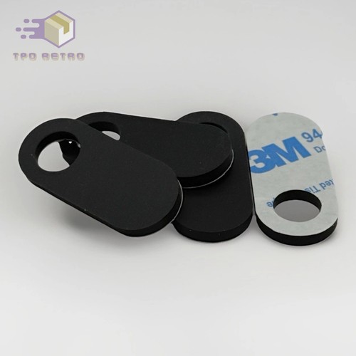 Original XBOX Rubber Replacement Feet w/ Screw Holes + Adhesive | Set ...