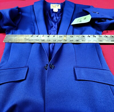 Reed Hill Ladies Saddleseat Day Coat Royal Blue Polyester 10 | eBay