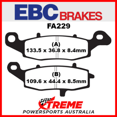 For Suzuki TU 250 XTX/XTY Volty 99-00 EBC Front Organic Brake Pads ...