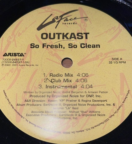 OutKast So Fresh So Clean 2001 Vinyl Record 12" | eBay