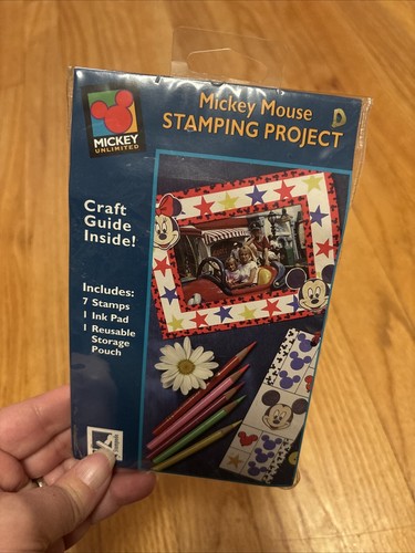 Mickey Unlimited Mouse Stamping Project Rubber Stampede Stamp Craft ...