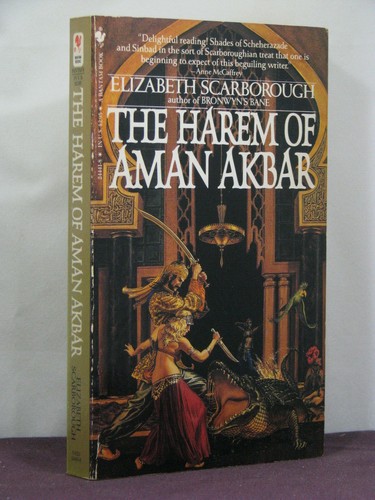 1st,signed by 2, The Harem of Aman Akbar by Elizabeth Ann Scarborough ...
