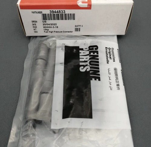 Set of 6 OEM Cummins Injector Connector Tubes for 5.9L 6.7L 03-12 DODGE ...