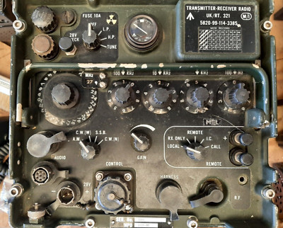 Clansman UK/RT 321 HF Transmitter - Receiver - Military Radio - HF ...