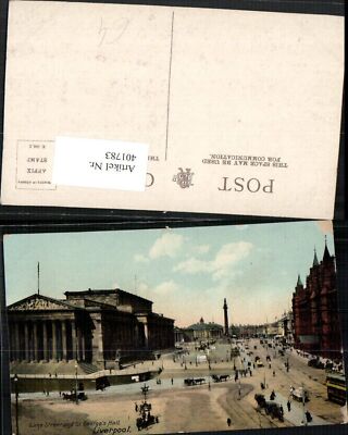 401783,England Liverpool Lime Street and St. Georges Hall Gebäude | eBay.de