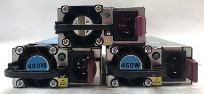 [LOT OF 3] HP 460W Power Supply [GPN 499249-001 | SPN 511777-001 | HP ...