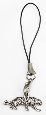 10 PCS x Tiger Felidae Mobile Phone Straps Handbag Metal Charm Pendant ...