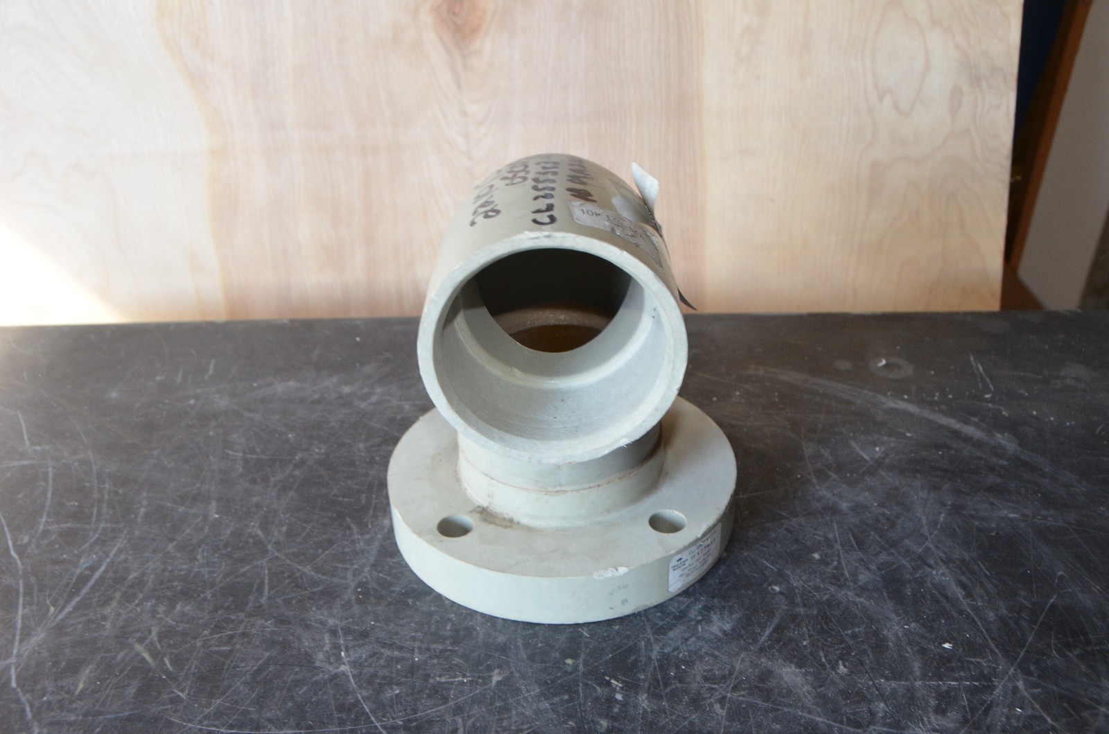 FiberGlass Systems Centricast CL 3" 90 Elbow Single Flange Fibercast ...
