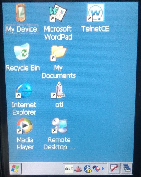 Symbol MC9090-GF0HBEGA2WR Laser Scanner, Windows CE 5.0, Enter Keypad ...