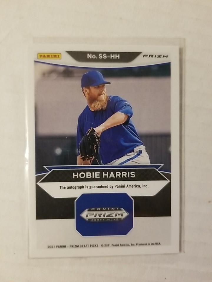 2021 Prizm Draft Picks Signing Sessions Auto Silver Prizm - #SS-HH ...