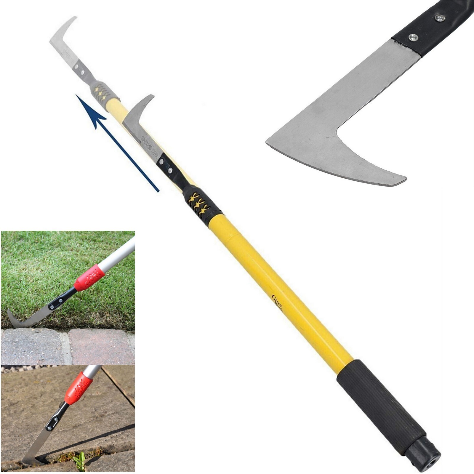 Extendable Telescopic Patio Weed Knife Garden Grove Slab Moss Weeding ...