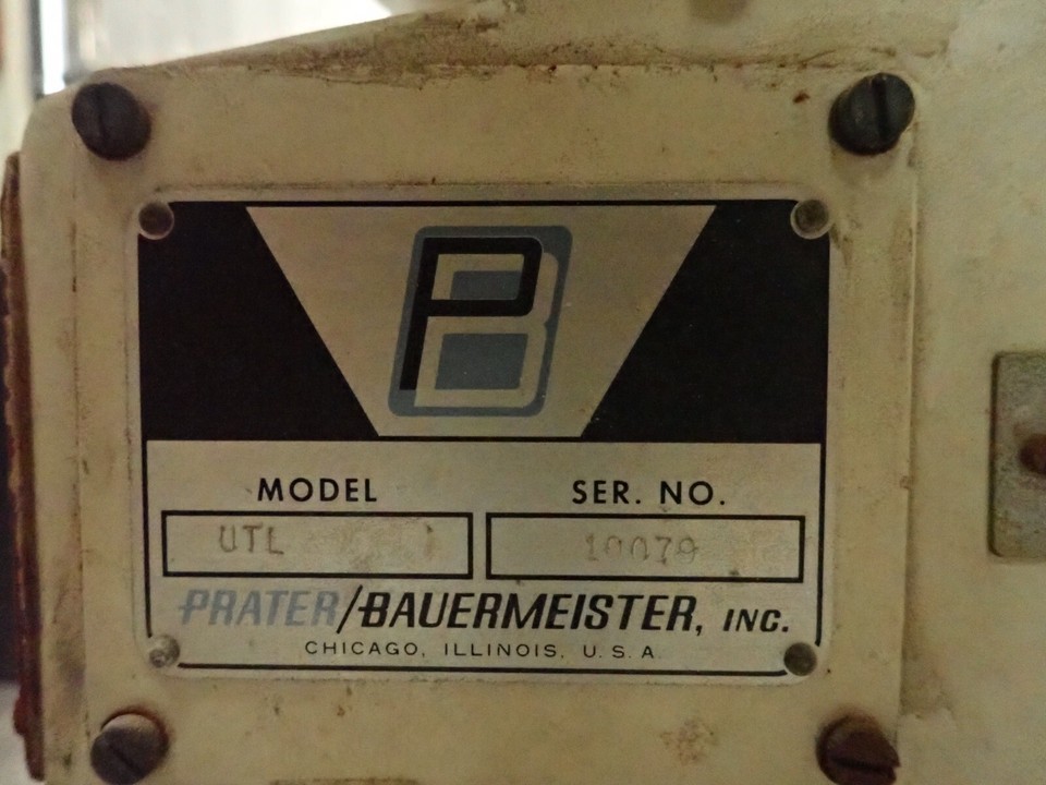 Bauermeister Prater Model UTL Universal Laboratory Mill | eBay