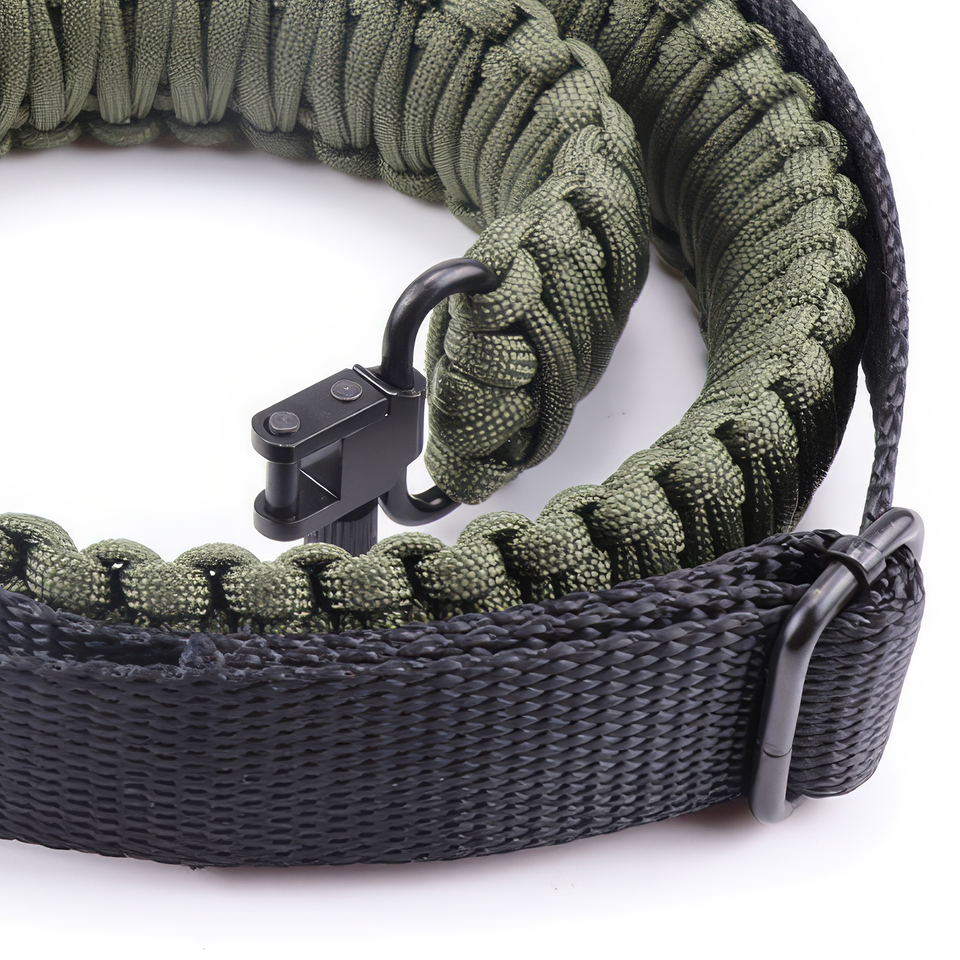 Tactical 550 Paracord Rifle Gun Sling Shotgun Crossbow 2 Point ...