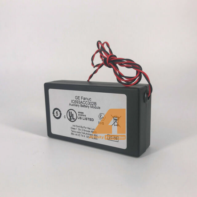 FANUC IC693ACC302B 3VDC 15Ah Auxiliary Battery for sale online | eBay