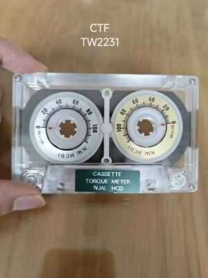 1PC Cassette Torque Meter Test Tape CT-F, Shell friction | eBay