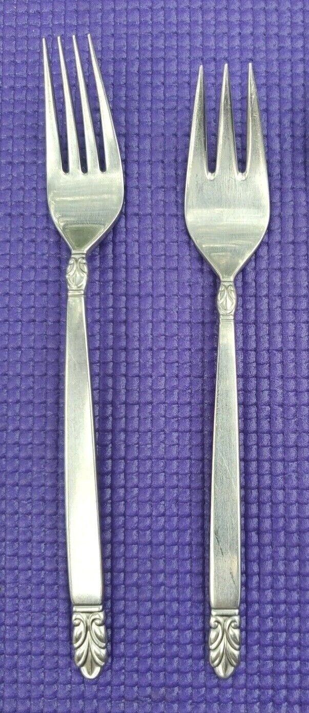 International Stainless NORSE Stainless Dinner Fork 7 1/2" & SALAD FORK | eBay