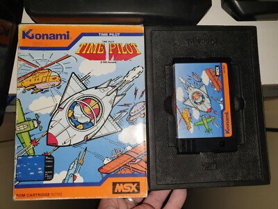 Jeu retro gaming msx Konami TIME PILOT | eBay