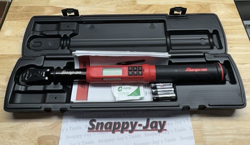 Snap-on Tools NEW RED & BLACK 3/8” Drive Flex-Head Torque Wrench ...