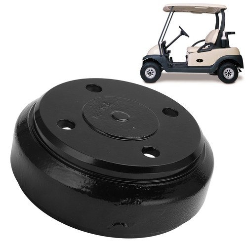 Club Car DS Rear Brake Drum 4 Bolt Pattern Black Metal Auto Accessory ...