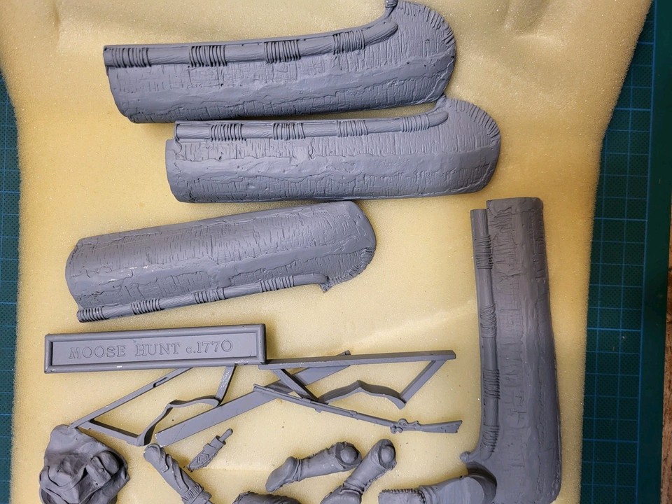 Barton/Moose Hunt 1770/90mm no 54mm Poste Militaire Soldiers Le Cimier ...