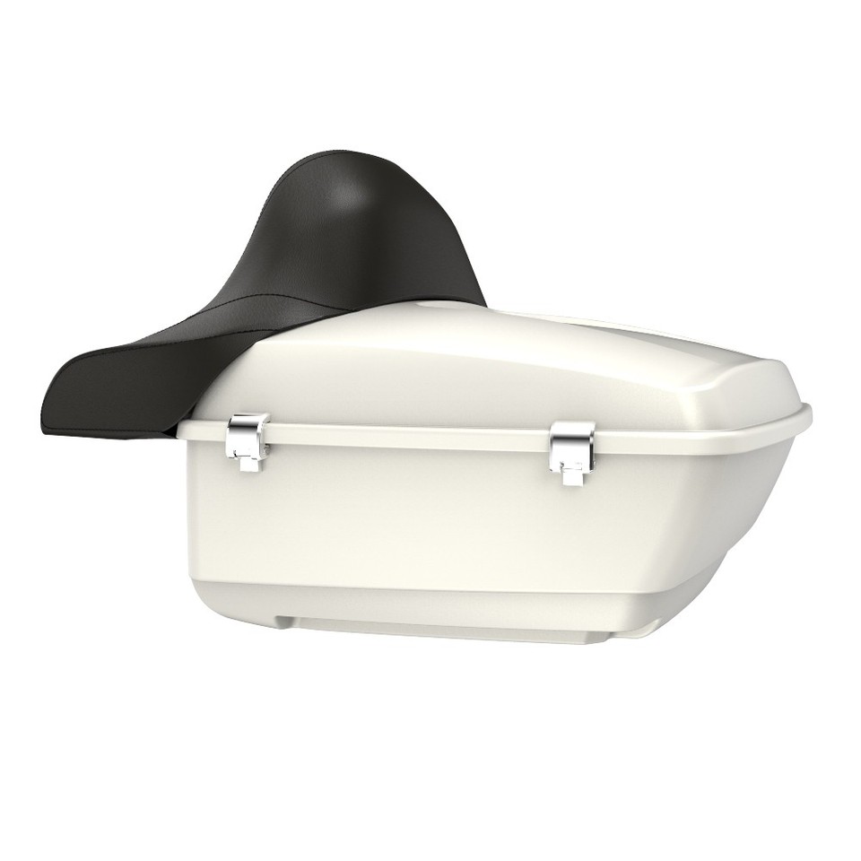 White Smoke King Pack Trunk Luggage For Indian Chief/ Chieftain/ Dark ...